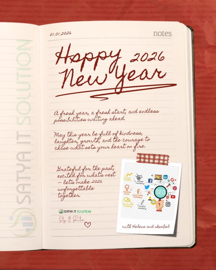 Happy New Year 2026 🎉 - SATYA IT SOLUTION